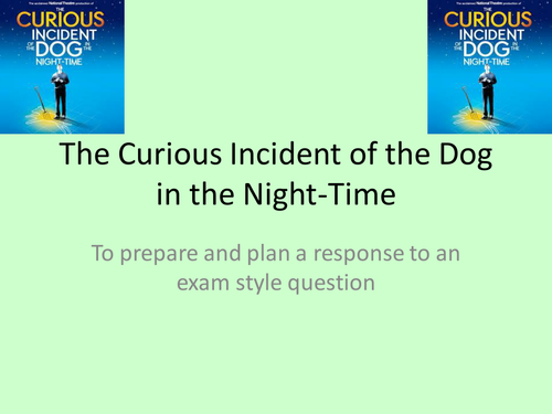 The Curious Incident of the Dog SoW AQA English litearture play ...