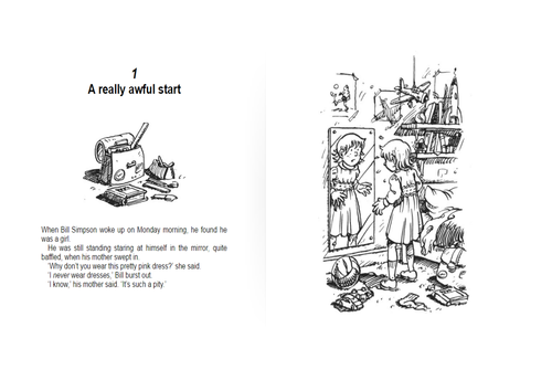 year 3 reading lessons - Bill's New Frock | Teaching Resources