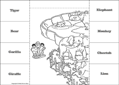 Zoo Animals Lapbook | Teaching Resources