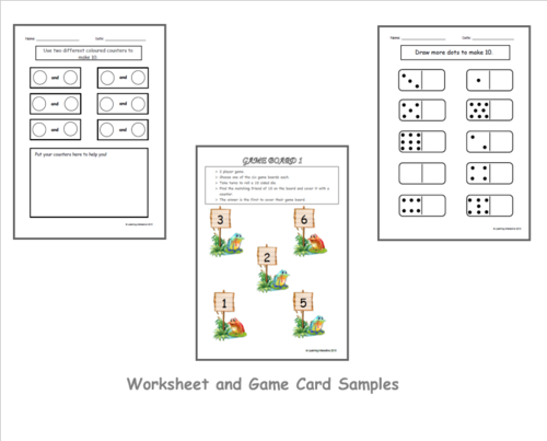 Creating combinations to 10 | Teaching Resources
