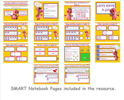 Creating combinations to 10 | Teaching Resources