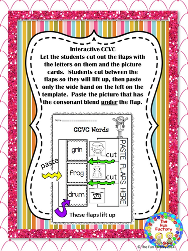 CCVC Word Work ~ K-1 | Teaching Resources
