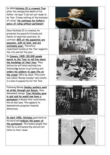 Russian Revolution - an introduction | Teaching Resources