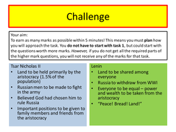 Russian Revolution - an introduction | Teaching Resources