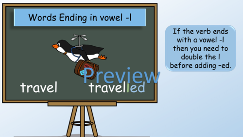 Verbs: Adding suffixes -ed, -d, -ied (Simple Past Tense) | Teaching ...
