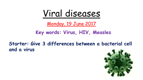 Project on disease case studies for infection and response- AQA 1-9 ...