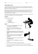 Reaction Times Lesson Resources (GCSE Practical) - PowerPoint ...
