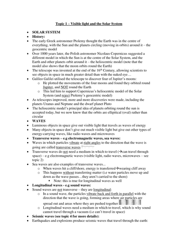 P1 GCSE Physics Edexcel - Complete revsion booklet bundle | Teaching ...
