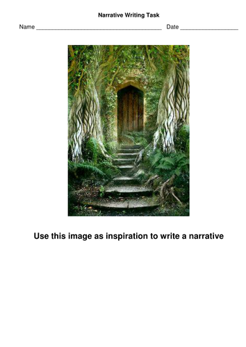 Narrative Writing Tasks | Teaching Resources