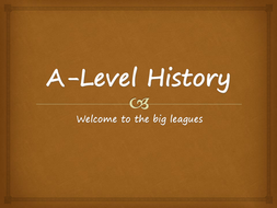 Introduction to the British Experience of Warfare module (Edexcel, 2015 ...