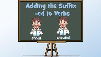 Verbs: Adding -ed to Regular Verbs | Teaching Resources