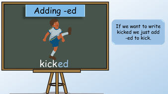 Verbs: Adding -ed to Regular Verbs | Teaching Resources