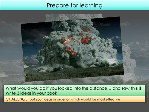 Supervolcano - KS3 Geography's TOP TEN - Lesson 3 | Teaching Resources