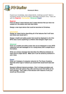 Y7 PC Basics Computer Science Project | Teaching Resources