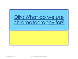 New AQA Chromatography Required Practical | Teaching Resources