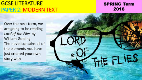 AQA English Literature Lord of the Flies SOW | Teaching Resources
