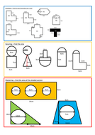 Compound Shapes with Circles | Teaching Resources
