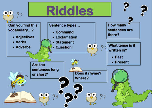 Riddles - KS1 | Teaching Resources