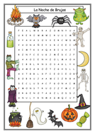 Halloween Activities Spanish - La Noche de Brujas | Teaching Resources
