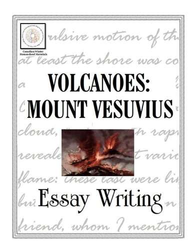 Essay Writing: Volcanoes (Mount Vesuvius) | Teaching Resources