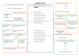 'Futility' Wilfred Owen Poem Analysis | Teaching Resources
