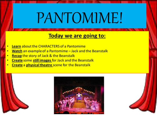 SEN Pantomime | Teaching Resources