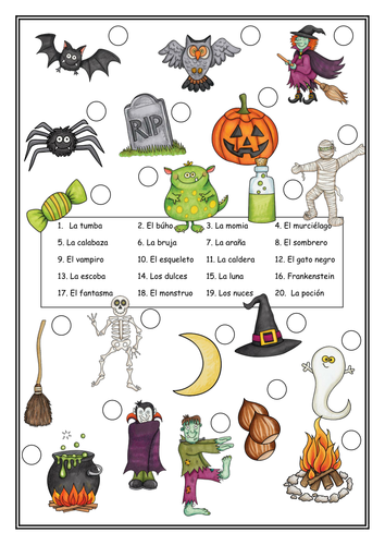 Halloween Spain - La Noche de Brujas | Teaching Resources