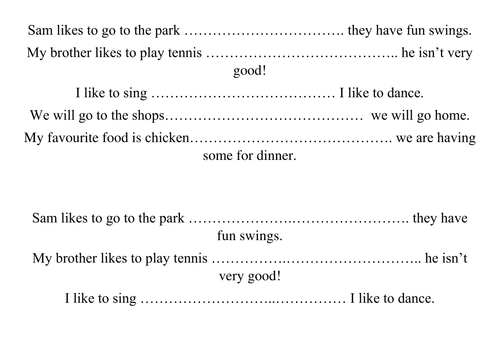 Conjunctions Lesson - YEAR 1- PLANNING AND RESOURCES BUNDLE | Teaching ...