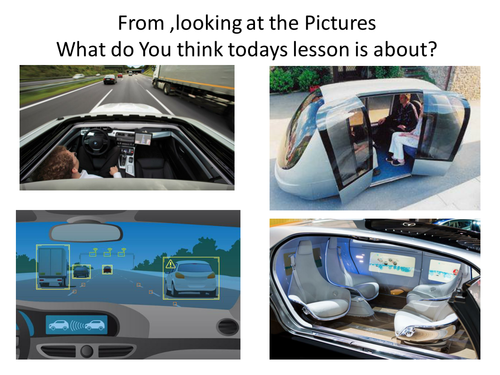 Driverless Cars Speaking and Listening Task | Teaching Resources