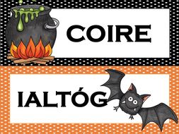 Oíche Shamhna - Halloween Irish | Teaching Resources