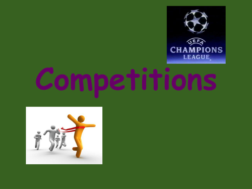 Competitions | Teaching Resources