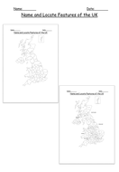 Geography: Name and Locate Counties and Cities of the United Kingdom ...