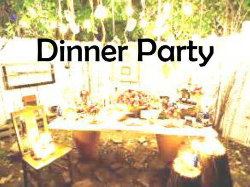 Enterprise/Financial Capability Plan a Dinner Party Activiy | Teaching ...