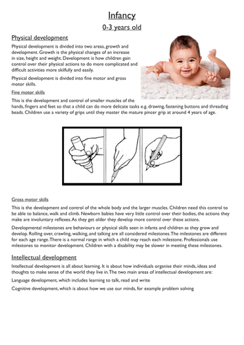 Health and Social Care - Human Growth and development revision ...