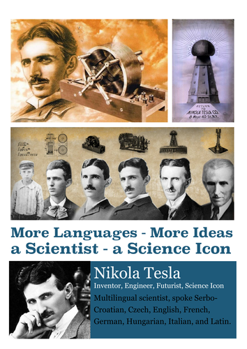 MFL Poster 12 - Nikola Tesla | Teaching Resources