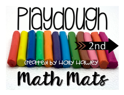 Playdough Math Mats | Teaching Resources
