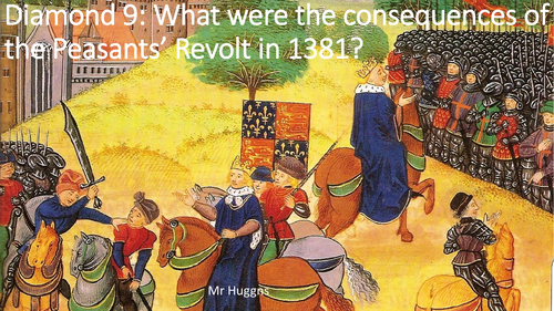 Diamond 9: Consequences of the Peasants' Revolt | Teaching Resources