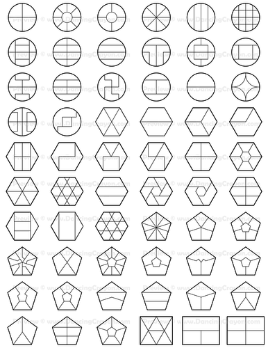 Puzzle Clip Art - Blank Puzzle Templates Clipart BUNDLE | Teaching ...