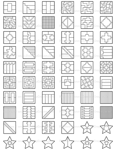 Puzzle Clip Art - Blank Puzzle Templates Clipart BUNDLE | Teaching ...