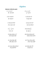 KS3 Maths Revision worksheets with answers | Teaching Resources
