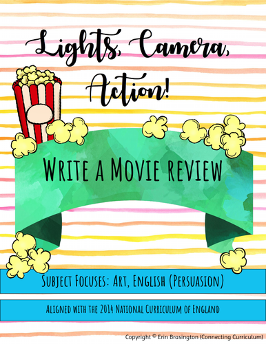 Write a Persuasive Movie Review FREEBIE! | Teaching Resources