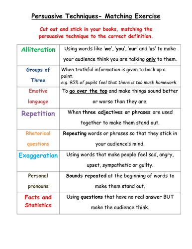 Persuasive Writing - Adverts 2 weeks planning and resources for year 4 ...