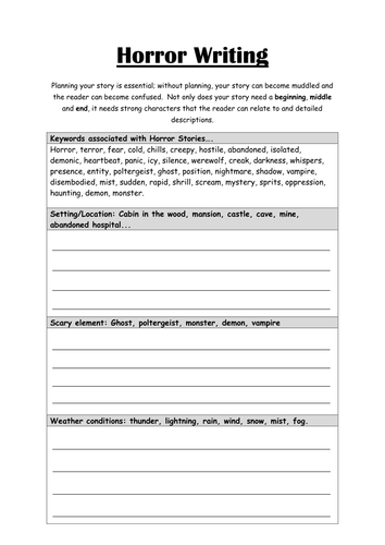 Creative Writing | Teaching Resources