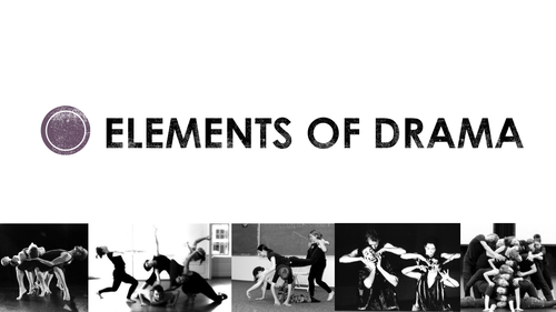 Introduction to the Elements of Drama | Teaching Resources