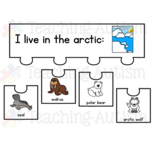 Animal Habitats Puzzles | Teaching Resources