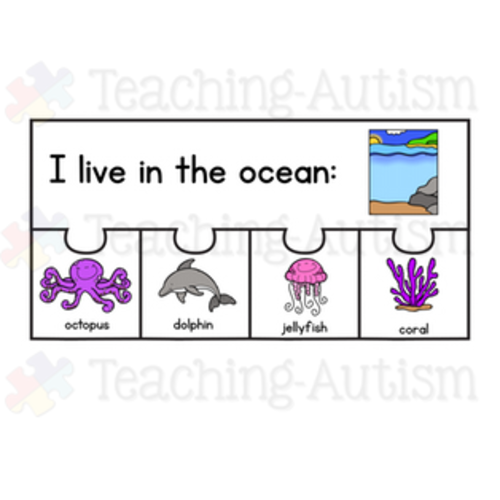 Animal Habitats Puzzles | Teaching Resources