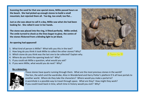 Writing starters, ideal for home learning & guided reading ...