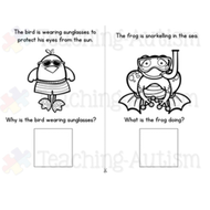 Summer Wh- Questions, Adapted Book | Teaching Resources