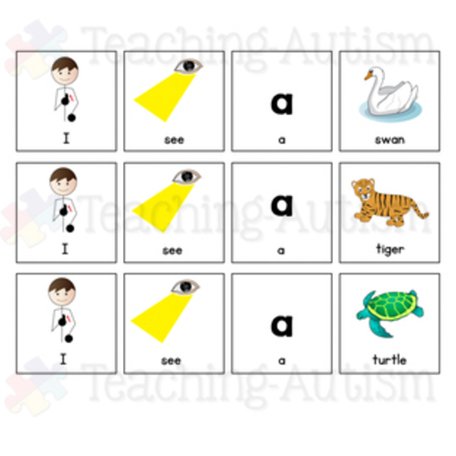 Baby Animal Sentence Building Adapted Books | Teaching Resources