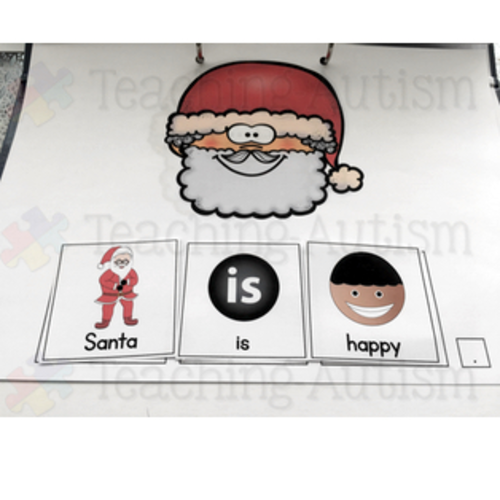Christmas Sentence Building Pack, Adapted Books | Teaching Resources
